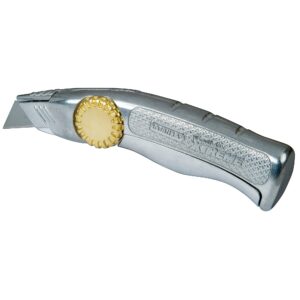 stanley 0-10-818 snap off knife"pro" with fixed blade, silver