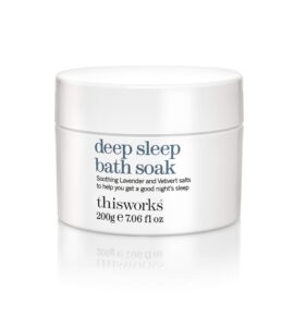 thisworks deep sleep bath soak: restorative bath salts, 7.06 oz (200g)