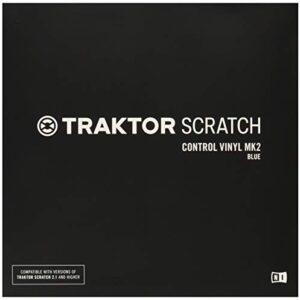 NI Traktor Scratch Pro Control Vinyl MK2 Blue