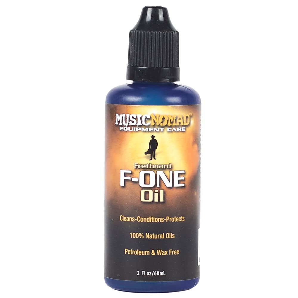 MusicNomad F-ONE Fretboard Oil Cleaner & Conditioner 2 oz (MN105)