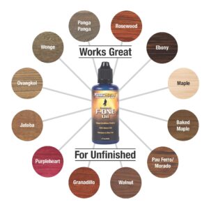 MusicNomad F-ONE Fretboard Oil Cleaner & Conditioner 2 oz (MN105)