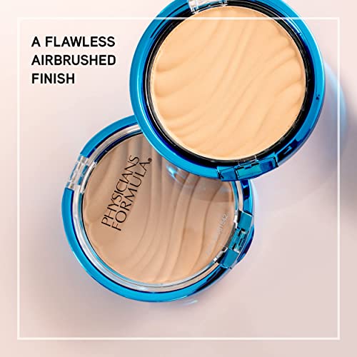 Physicians Formula Mineral Wear Talc-Free Mineral Airbrushing Pressed Powder Translucent | Dermatologist Tested, Clinically Tested