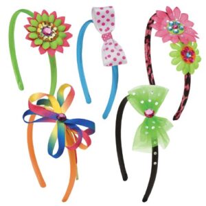 alex diy wear so many headbands, 10 headbands kids art and craft activity