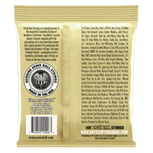 Ernie Ball Acoustic Guitar Strings - Earthwood 2006 80/20 - XL - 10-50 - 2 Pack