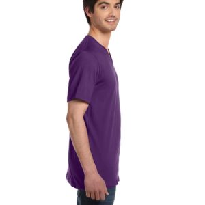 Bella + Canvas Unisex Jersey Short-Sleeve V-Neck T-Shirt 2XL TEAM PURPLE