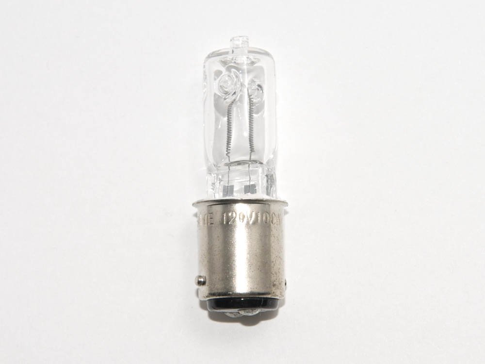 Bulbrite 100W 120V T4 Clear Halogen DC Bayonet Bulb