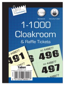 tallon ta18001 cloakroom tickets