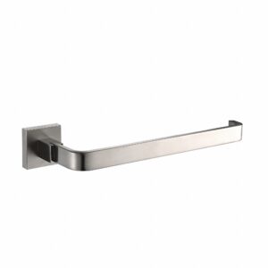 kraus kea-14425bn aura bathroom-accessories -towel ring brushed nickel