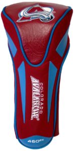 team golf nhl colorado avalanche single apex driver head cover golf club single apex driver headcover, fits all oversized clubs, truly sleek design