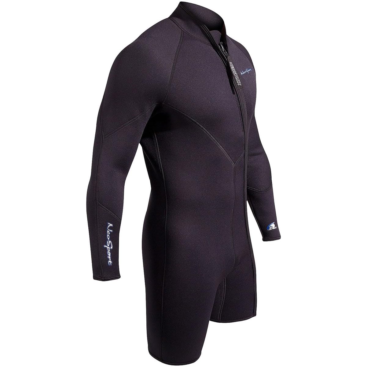 NeoSport Men's Premium Neoprene 3mm Waterman Wetsuit Jacket, Medium