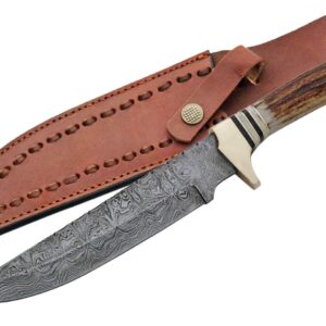 SZCO Supplies Filework Bowie Hunting Knife