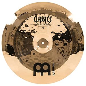 meinl 18" china cymbal - classics custom extreme metal - made in germany, 2-year warranty (cc18emch-b)