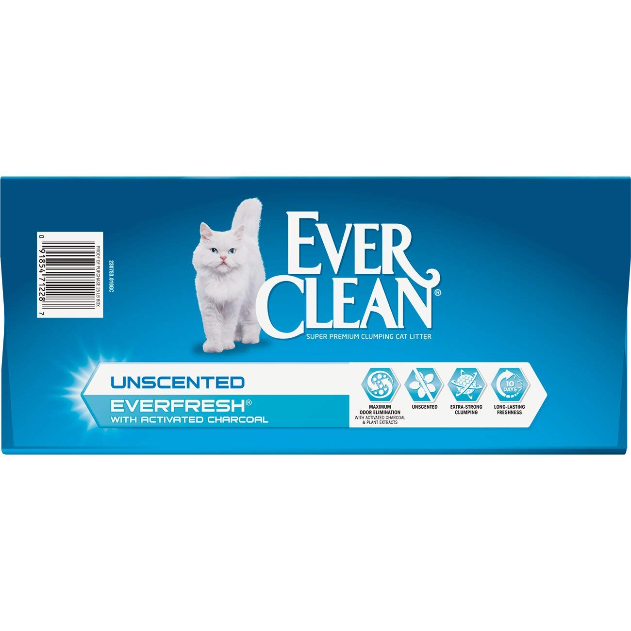 Ever Clean Ever Fresh Litter with Activated Charcoal , Unscented, 25 Pounds