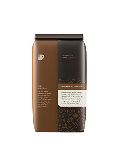 Peet's Coffee Major Dickason's Blend, Dark Roast Ground Coffee, 12 oz