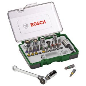 bosch 2607017160 screwdriver-/ratchet set 27 pcs