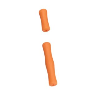 pine ridge archery finger savers bowstring finger guards, great for bowfishing, orange