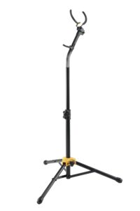 hercules ds730b auto grip alto/tenor sax stand black