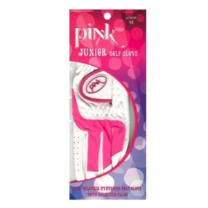 tour x junior golf glove pink extra small lh