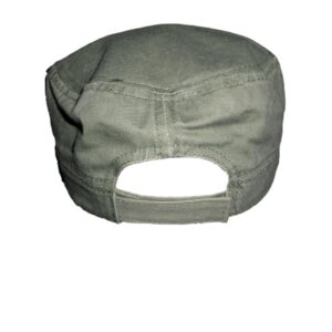 Vietnam Veteran Flat Top OD Green Low Profile Cap