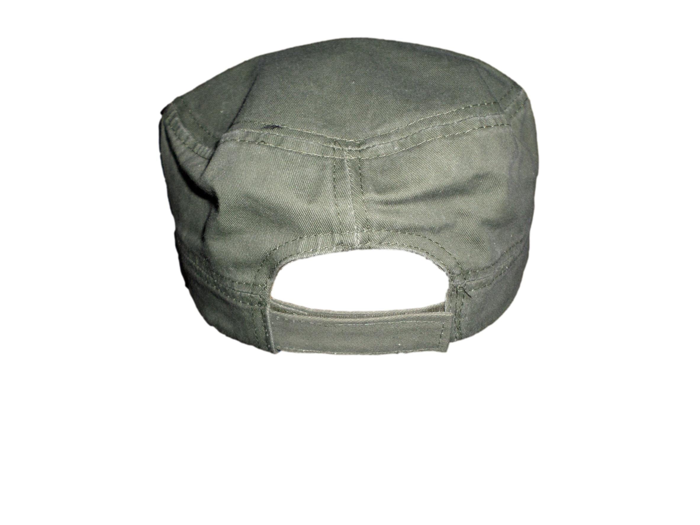 Vietnam Veteran Flat Top OD Green Low Profile Cap