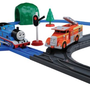 Plarail Thomas: Fire-Engine Flynn & Thomas Set (Model Train) by Takara Tomy