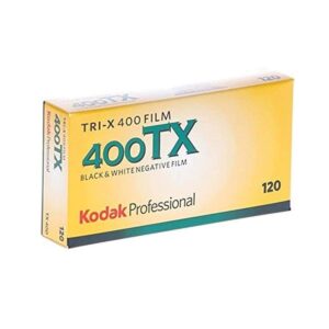 kodak 115 3659 tri-x 400 professional 120 black and white film 5 roll propack