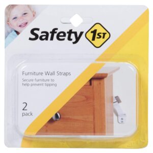 safety 1st furniture wall straps (6 pack)