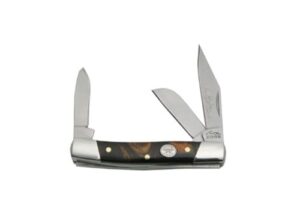 rite edge pearl stockman knife, black