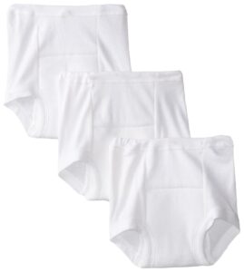 gerber unisex baby infant toddler 3 pack potty training pants baby-boys-underwear, white, 2t us