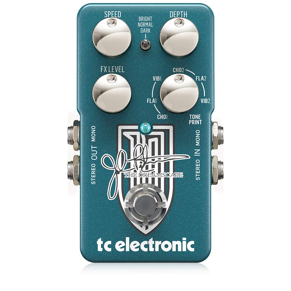 TC Electronic THE DREAMSCAPE John Petrucci Signature Modulation Pedal with Multiple Modulation Types, Voicing Switch and Built-In TonePrints*