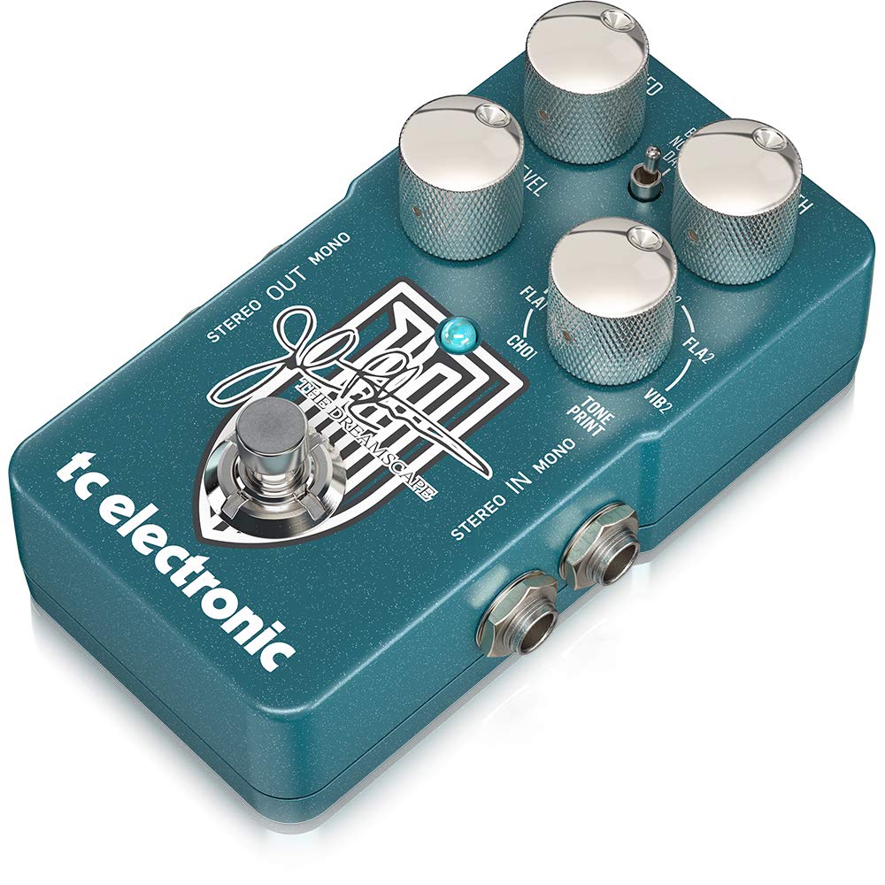 TC Electronic THE DREAMSCAPE John Petrucci Signature Modulation Pedal with Multiple Modulation Types, Voicing Switch and Built-In TonePrints*