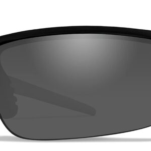 Wiley X WX Saint CHSAI08 Tactical Sunglasses Matte Black Frame with Changeable Smoke Grey Lenses Ballistic Rated