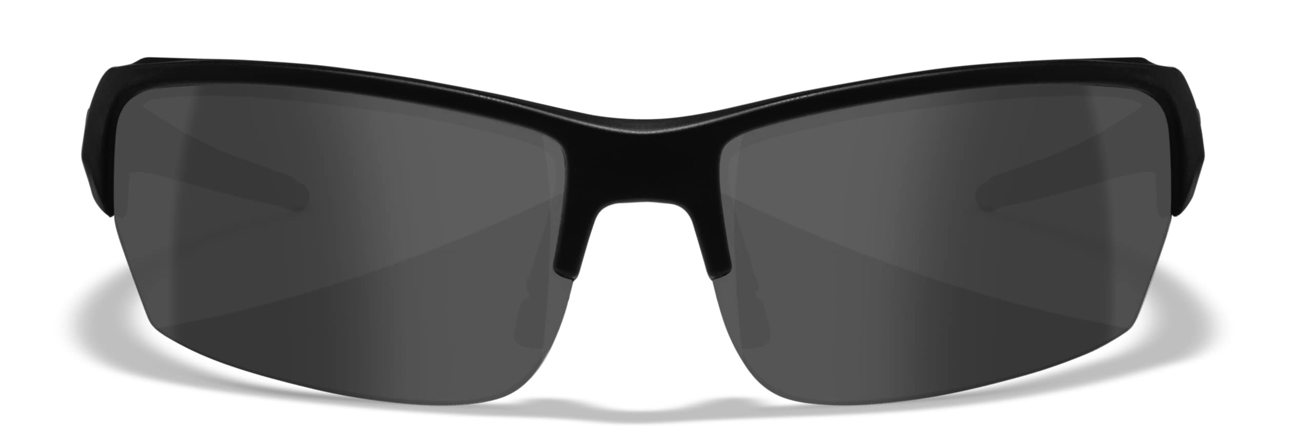 Wiley X WX Saint CHSAI08 Tactical Sunglasses Matte Black Frame with Changeable Smoke Grey Lenses Ballistic Rated