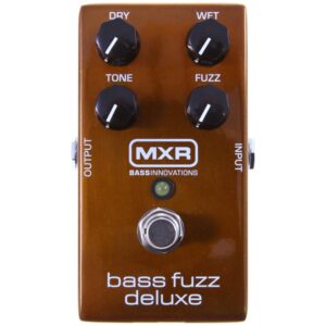 MXR M84 Bass Fuzz Deluxe Pedal Bundle w/4 Free Cables