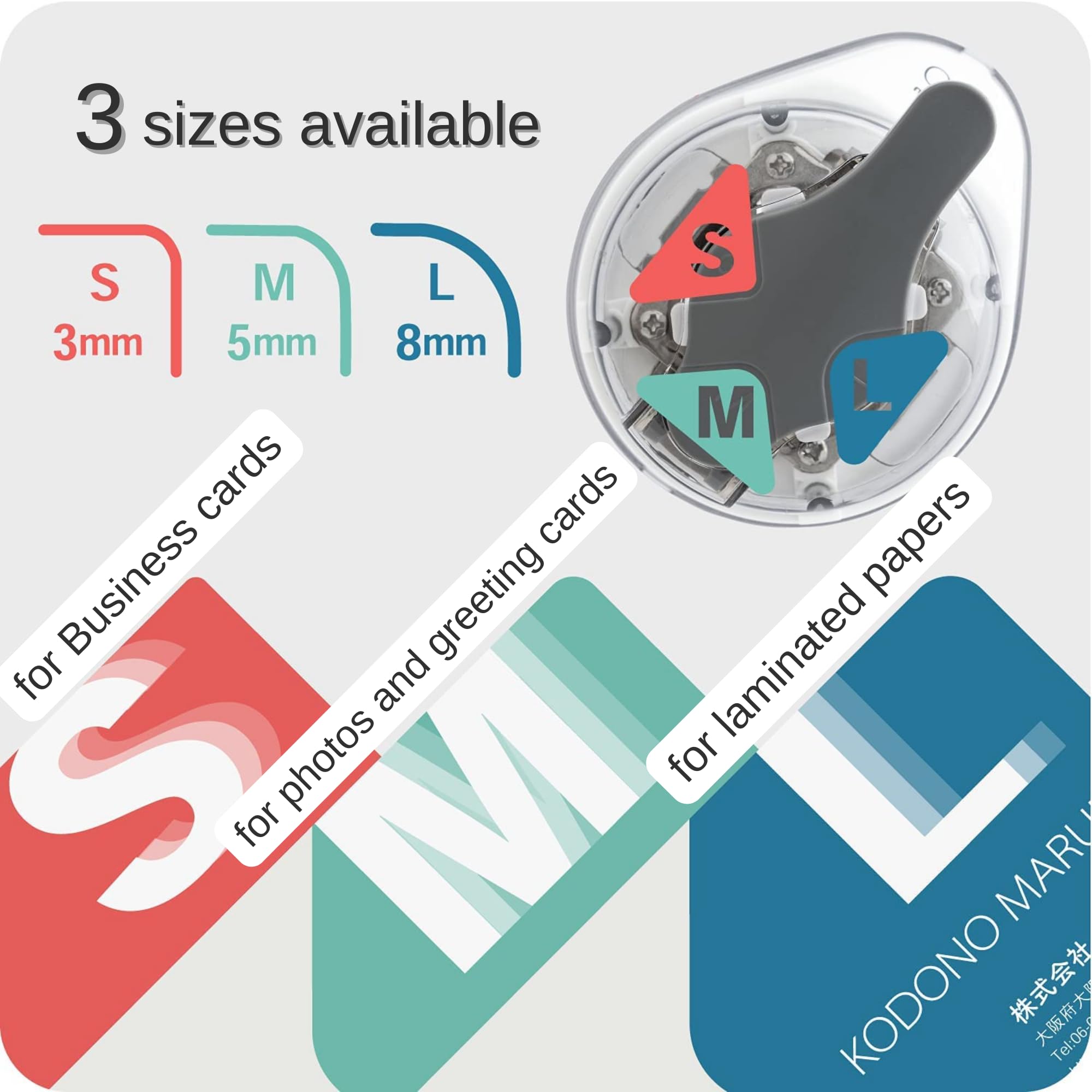 New Sunstar Kadomaru Pro, Corner Cutter (S4765036) (Kadomaru Pro) with Authentic Hologram US, UK, EU Only