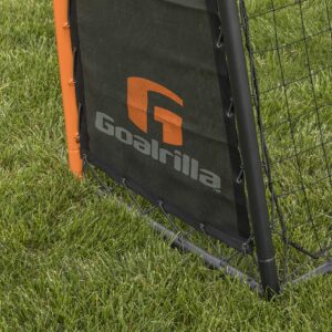 Goalrilla Striker Soccer Rebound Trainer with Double-Sided, Ultra-Responsive Rebounding Net and Goal, Large