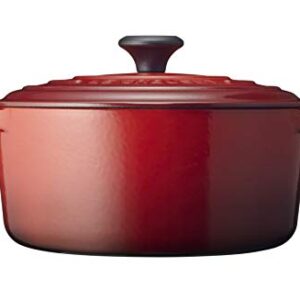 Le Creuset Enameled Cast Iron Signature Round Dutch Oven, 4.5 qt., Cerise