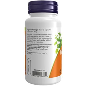 NOW Supplements, Fenugreek (Trigonella foenum-graecum) 500 mg, Herbal Supplement, 100 Veg Capsules