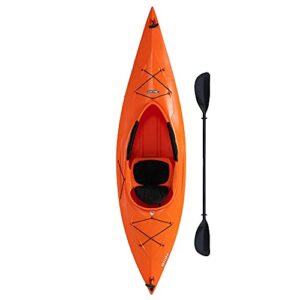 lifetime 90321 glide 98 sit-in kayak, paddle included