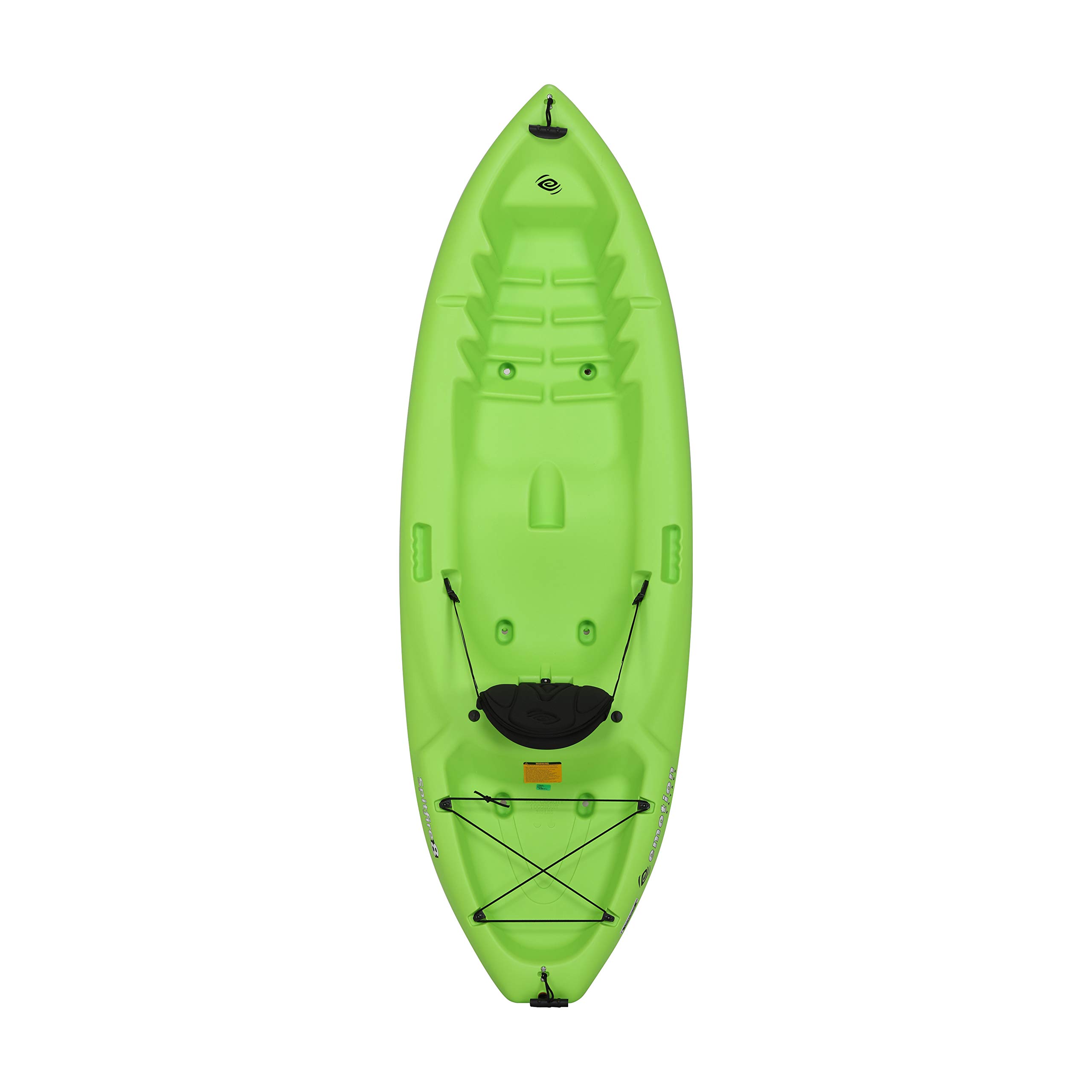 Emotion Spitfire Sit on Top Kayak, 8 Feet, Green