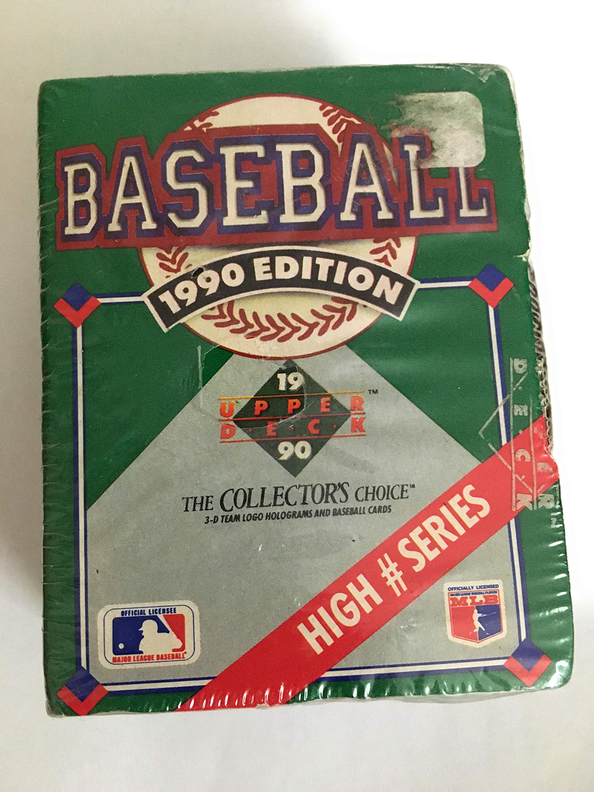 1990 Upper Deck Baseball High Series Factory Sealed Box (100)