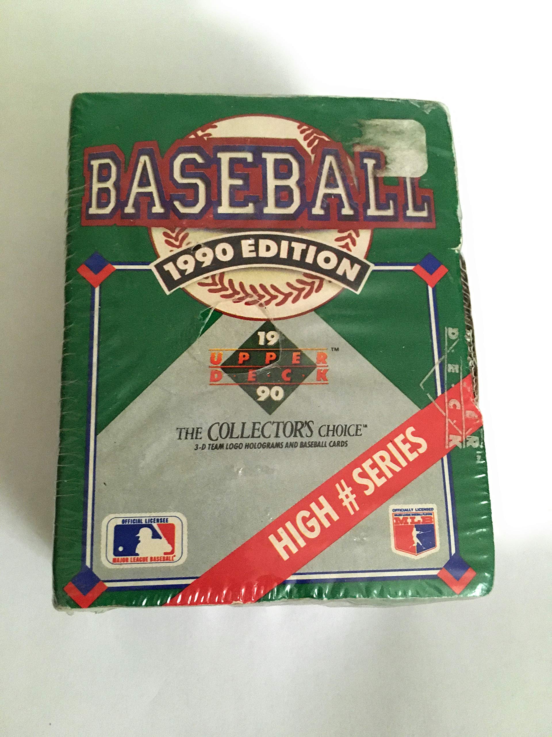 1990 Upper Deck Baseball High Series Factory Sealed Box (100)