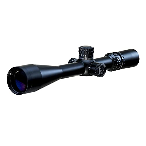 NIGHTFORCE NXS 5.5-22x50mm F2 30mm Tube Durable Precise Accurate Black Gun Scope - ZeroStop Parallax Adjustable Second Focal Plane Shooting Scope, Moar - 20 MOA Reticle (C433)