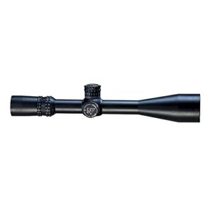 NIGHTFORCE NXS 5.5-22x50mm F2 30mm Tube Durable Precise Accurate Black Gun Scope - ZeroStop Parallax Adjustable Second Focal Plane Shooting Scope, Moar - 20 MOA Reticle (C433)