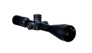 nightforce nxs 5.5-22x56mm f2 30mm tube precise black hunting gun scope - zerostop second focal plane long-range shooting scope, moar - 20 moa reticle (c434)