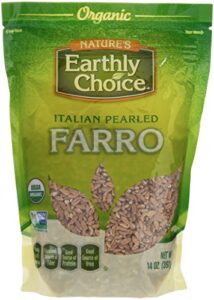 nature's earthly choice - organic italian pearled farro - 14 oz.