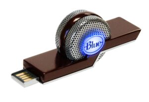 blue tiki condenser microphone, cardioid