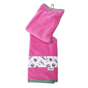 glove it women's towel (nine and wine)