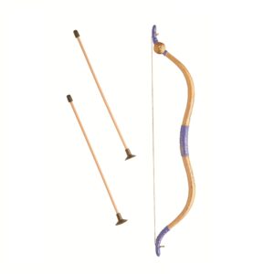 disney princess merida brave girls' bow & arrow, tan/purple