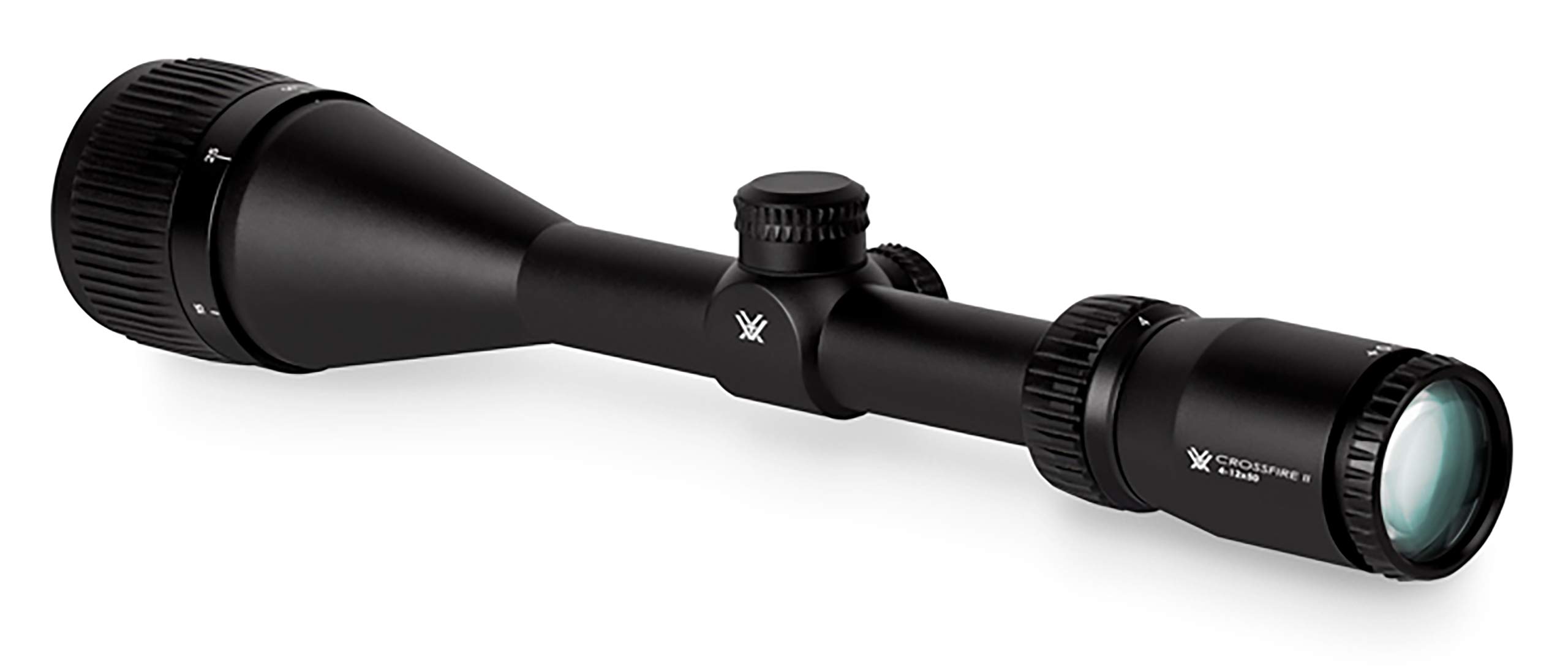 Vortex Optics Crossfire II 4-12x50 AO, Second Focal Plane Riflescope - Dead-Hold BDC Reticle (MOA)